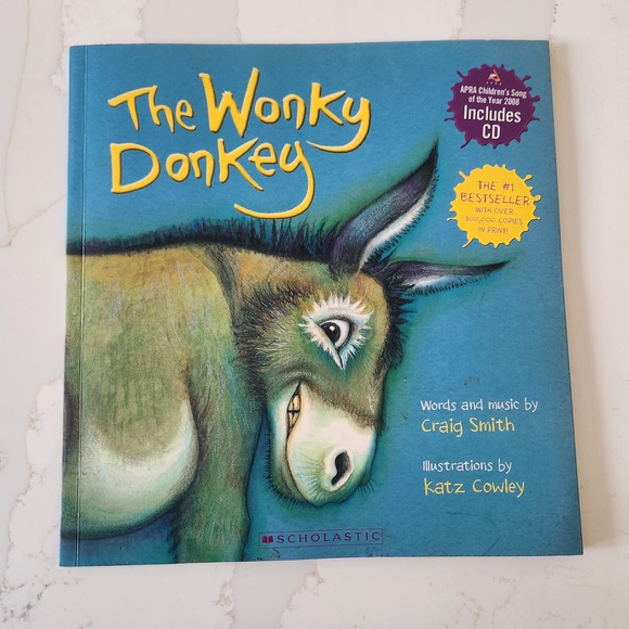 Scholastic | Other | Scholastics The Wonky Donkey Book Cd Included ...